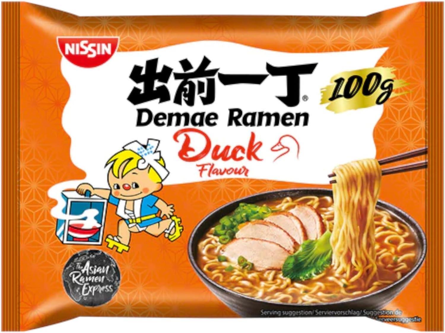 Nissin Demae Ramen Duck Instant Noodles 30x100G – Universal Product ...