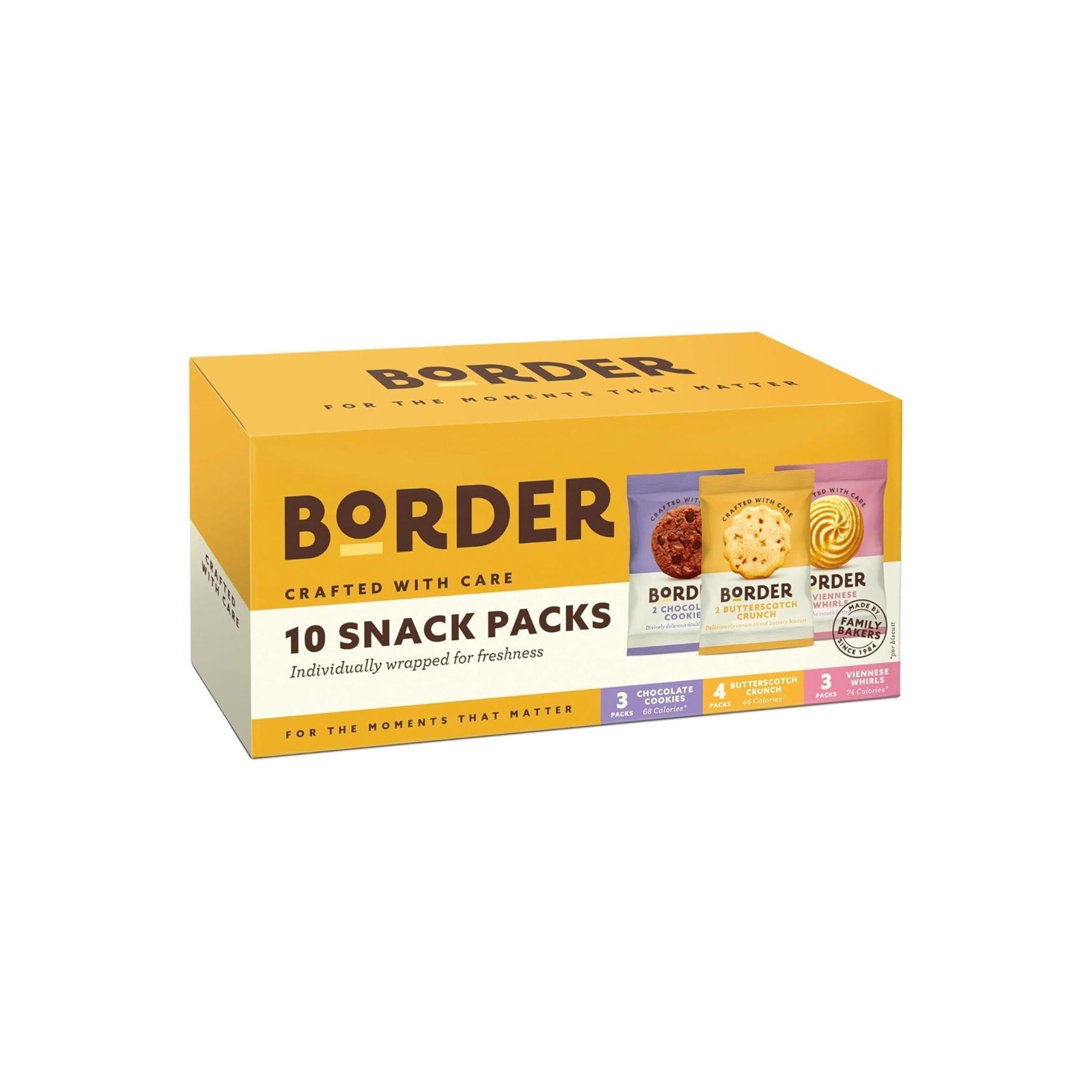 Border On The Go Snack Packs 260g – Universal Product Solutions
