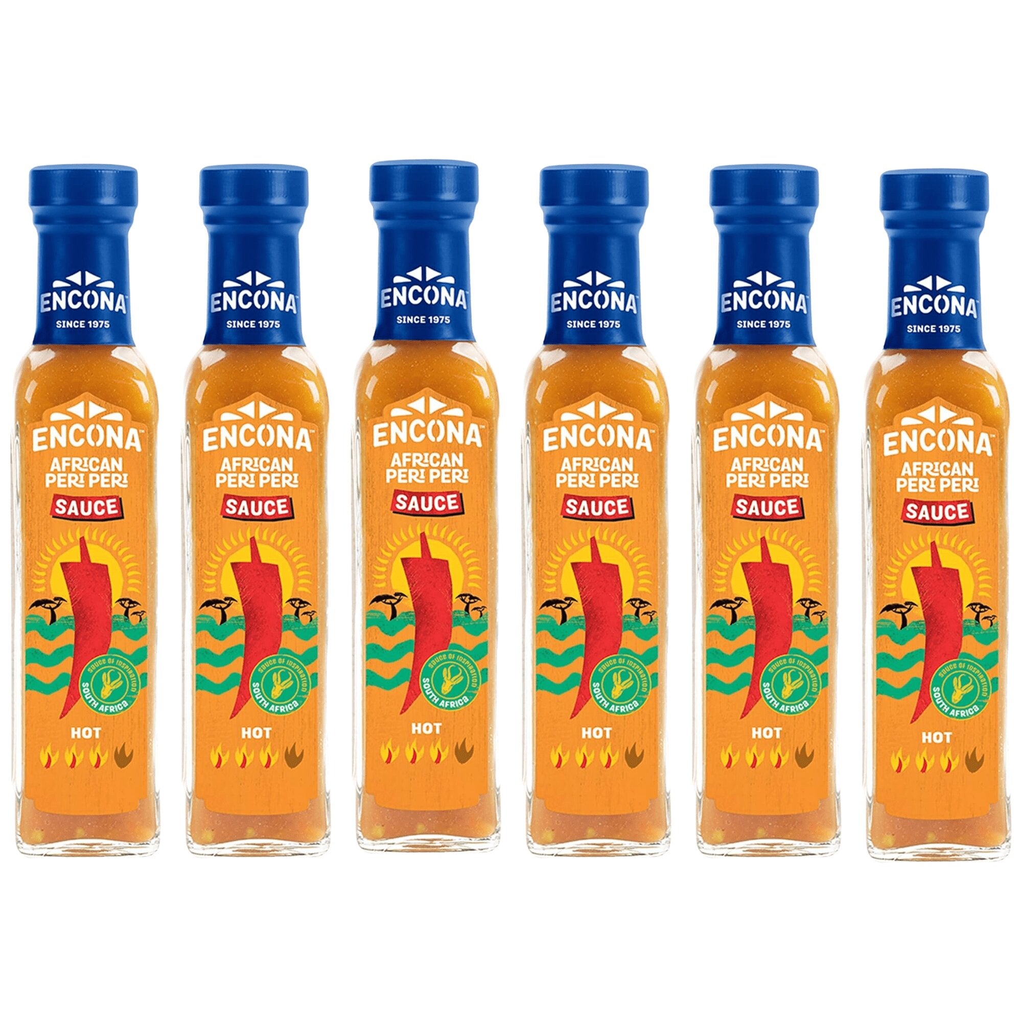 Encona Peri Peri Sauce (African) 6 x 142ml Bottles – Universal Product ...
