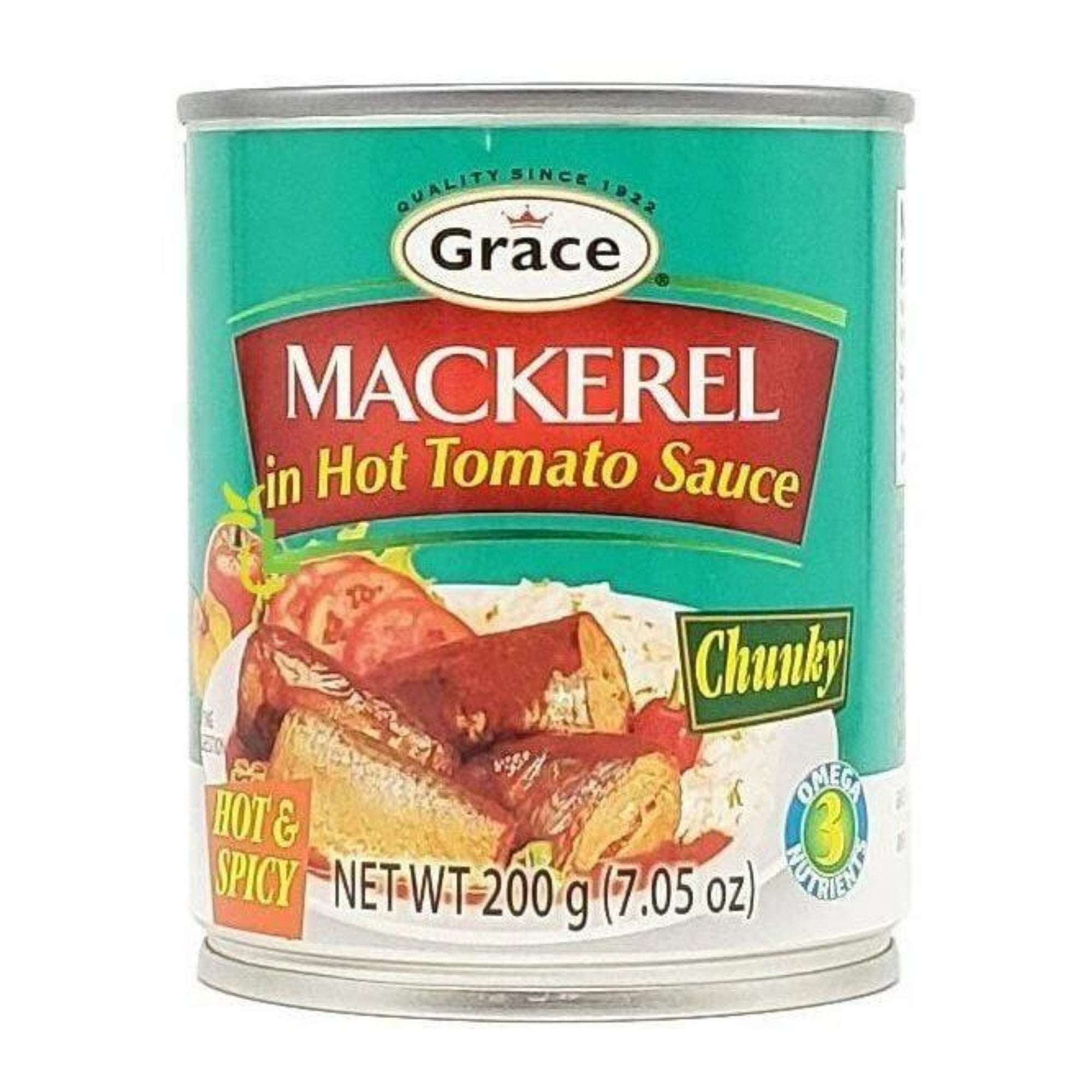 Grace Mackerel in Hot and Spicy Tomato Sauce 200g – Universal Product ...