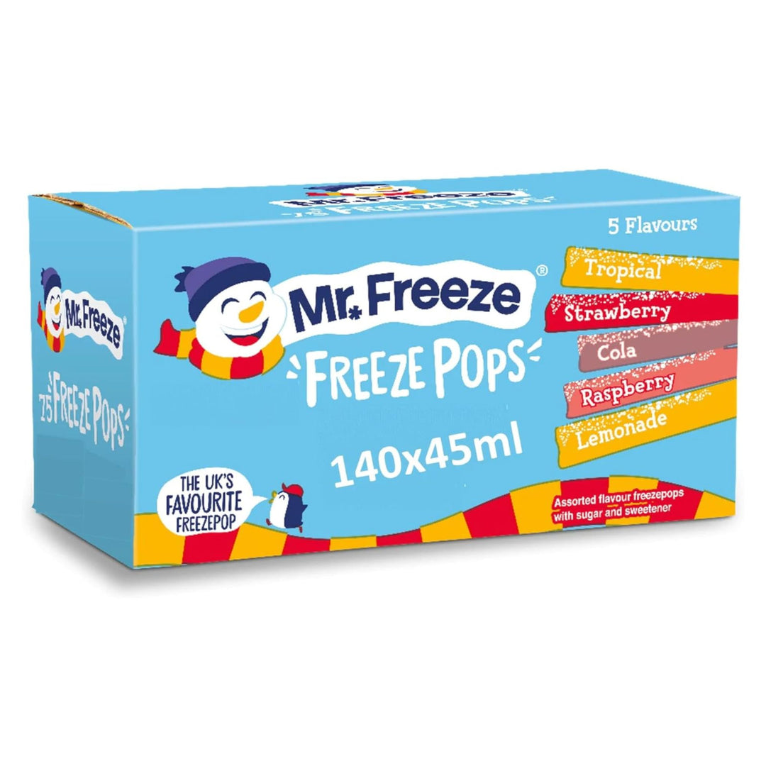 Mr Freeze Ice Pops | Shop Online | Fruity Freezy Treats – Universal ...