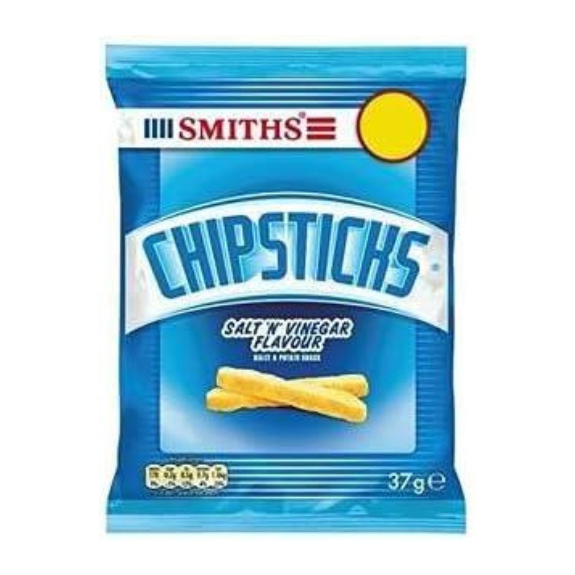 Smith's Chipsticks Salt & Vinegar 30 x 37g – Universal Product Solutions