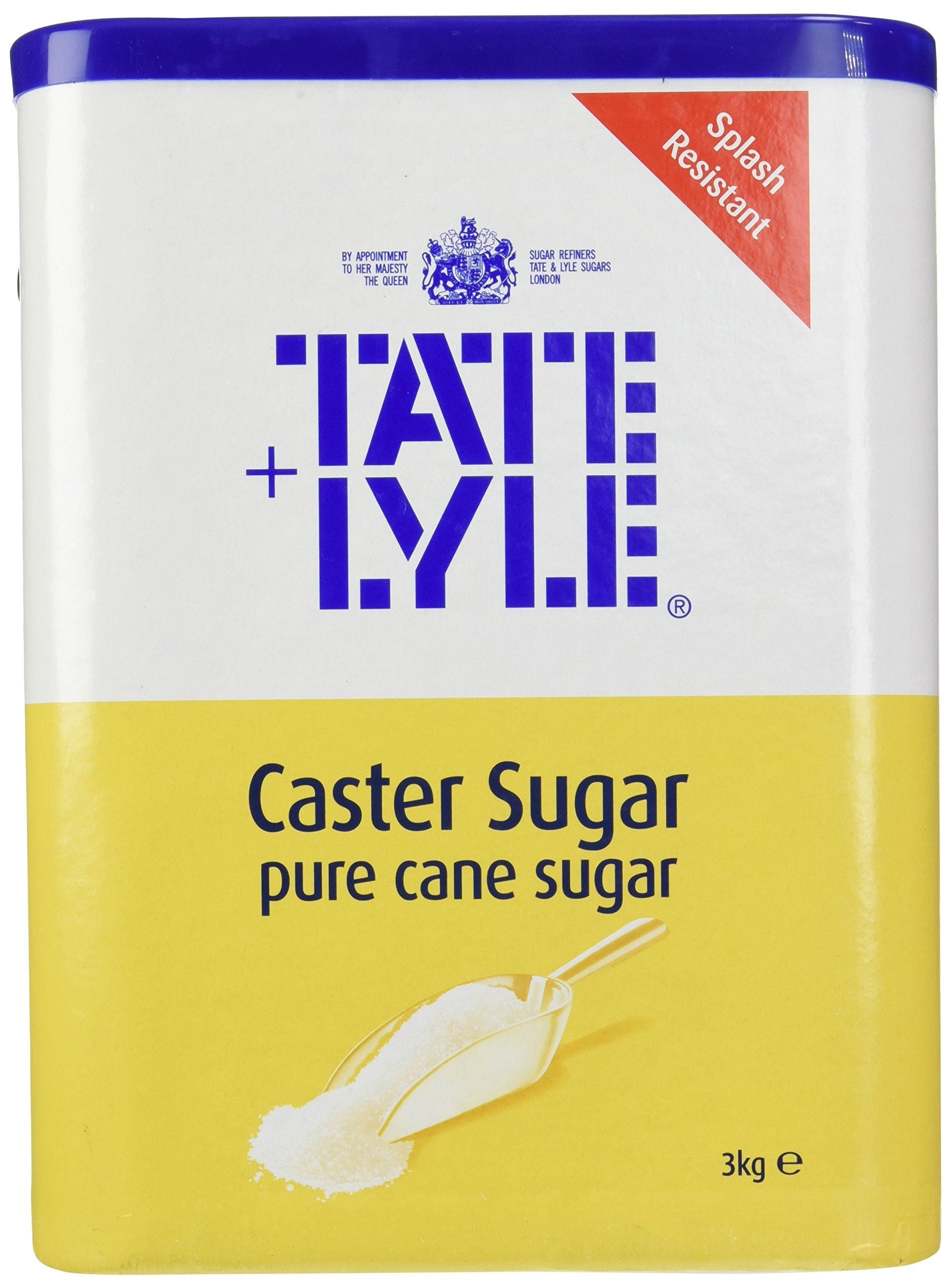 Tate & Lyle Caster Sugar Drum 3kg – Universal Product Solutions