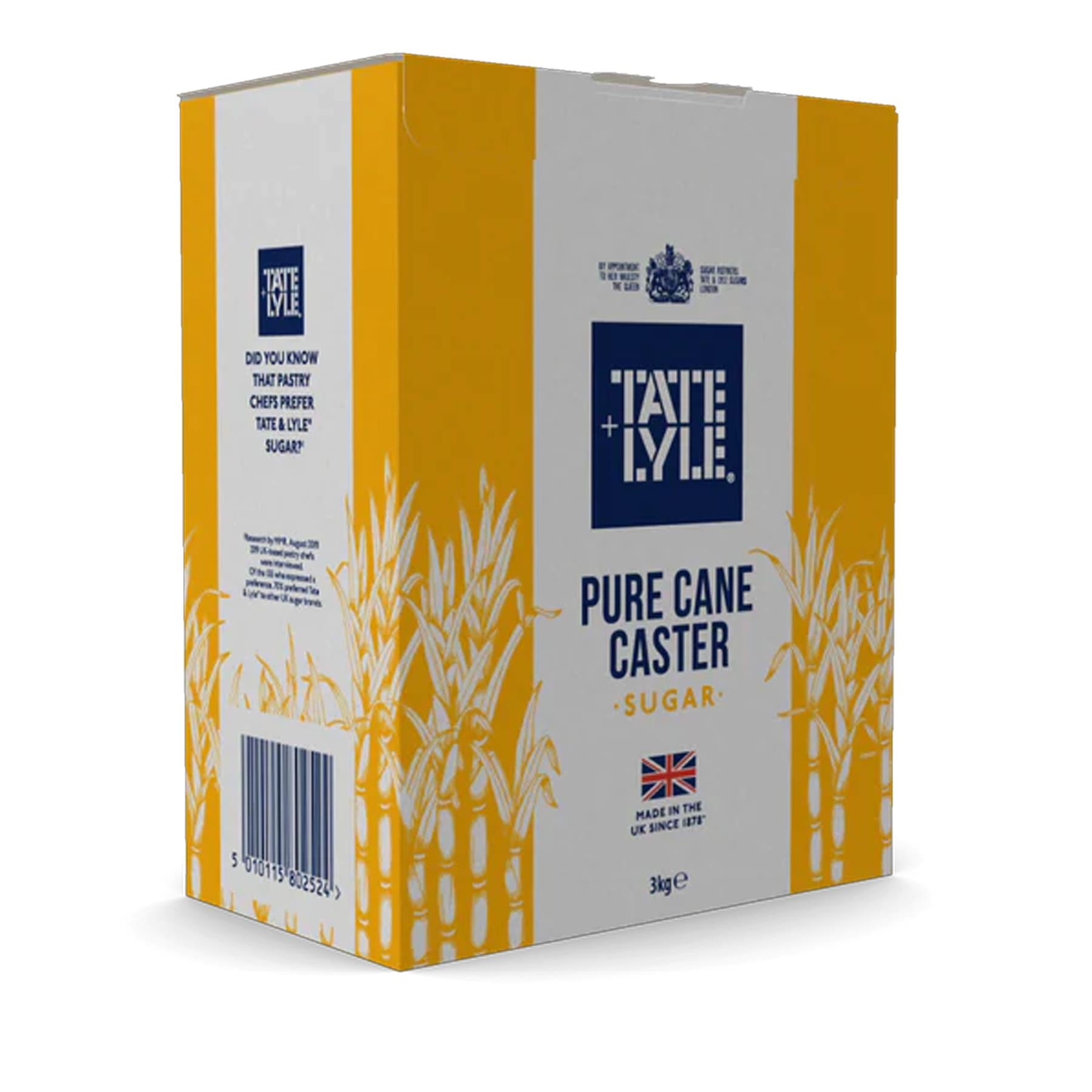 Tate & Lyle Caster Sugar Box 3kg – Universal Product Solutions